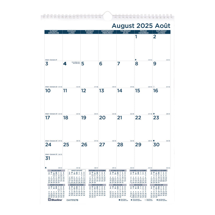 Blueline Calendars – Blueline CDA